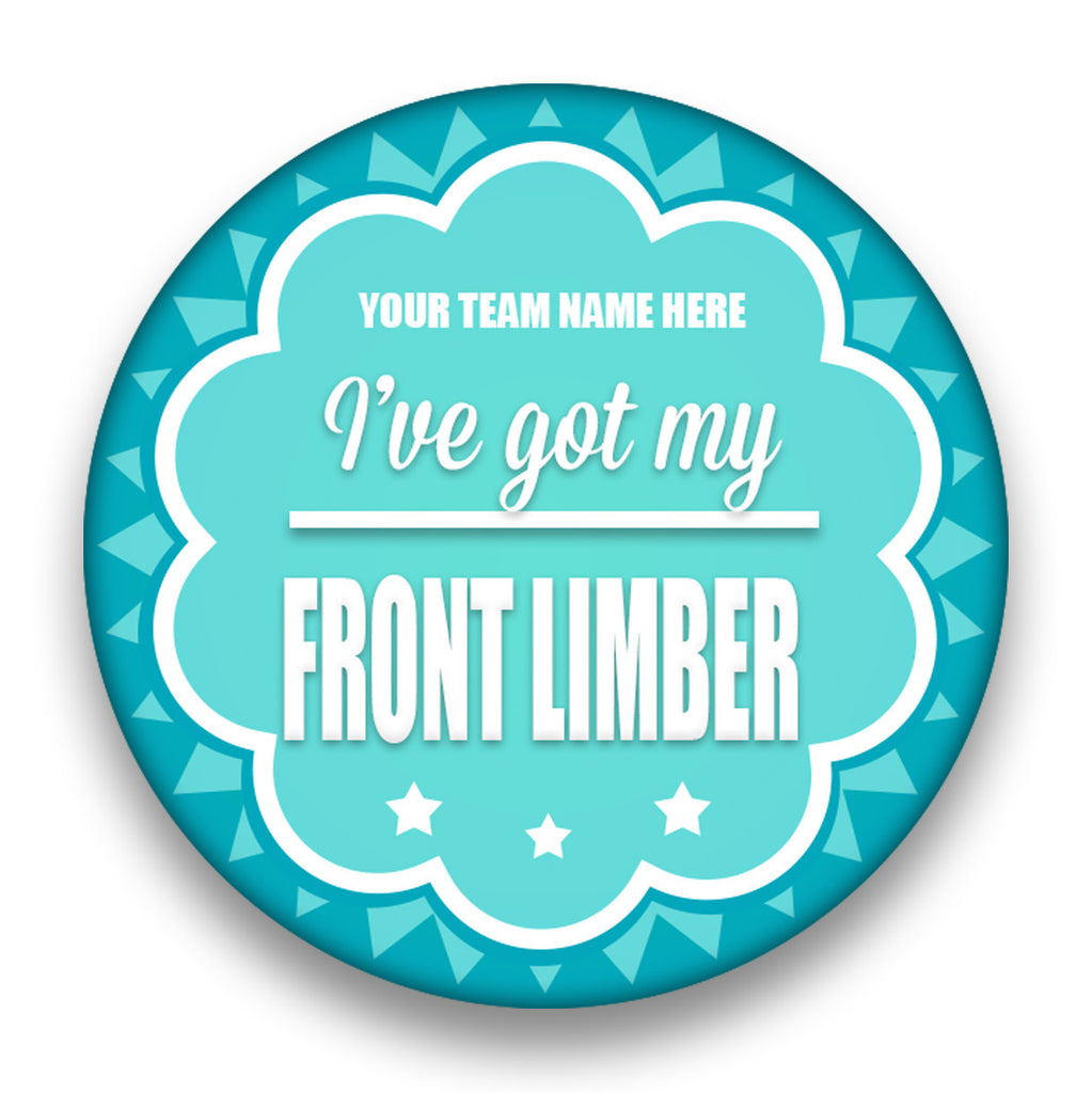 Front Limber Badge – The Cheer Badge Company